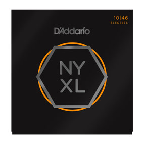 NYXL1046 Nickel Wound Electric Guitar Strings, Regular Light, 10-46 ...