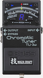 TU-3W Tuner WAZA CRAFT Compact Pedal – Musos Corner