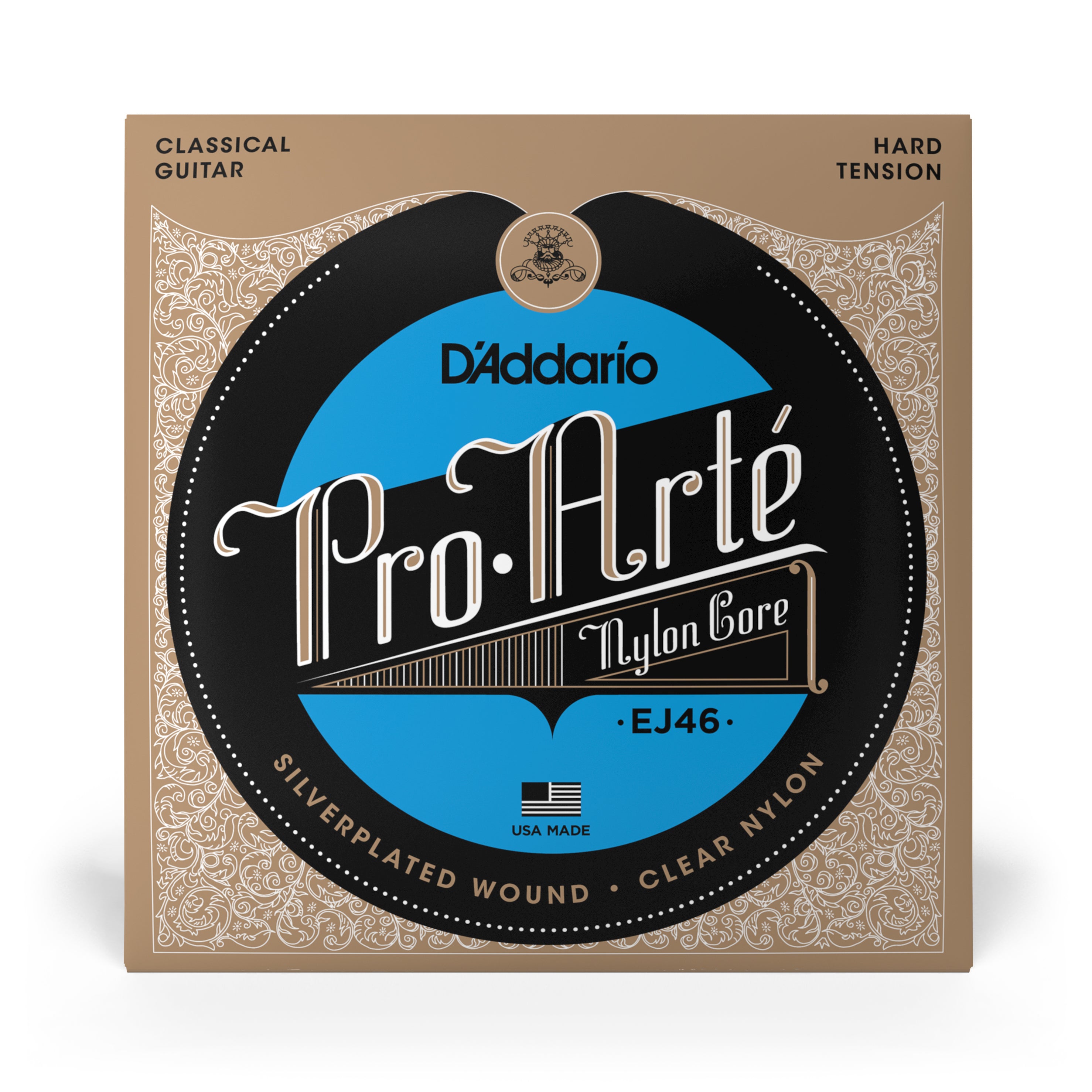 EJ46 Pro-Arte Nylon Classical Guitar Strings, Hard Tension – Musos Corner