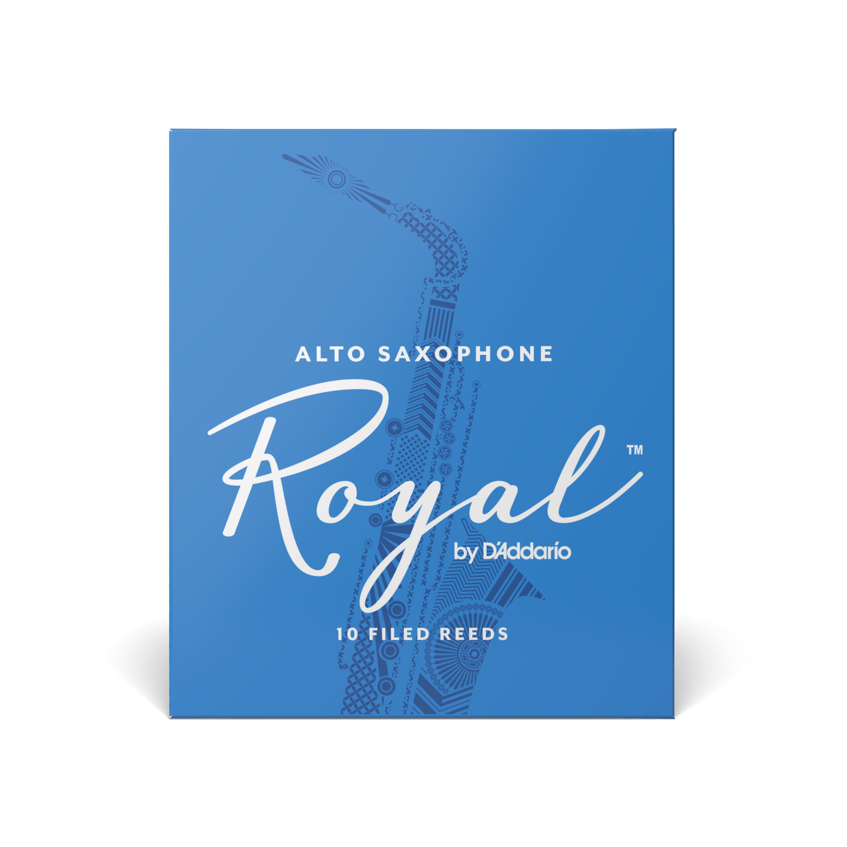 Royal by D'Addario Alto Sax Reeds, Strength 3.5, 10-pack – Musos Corner