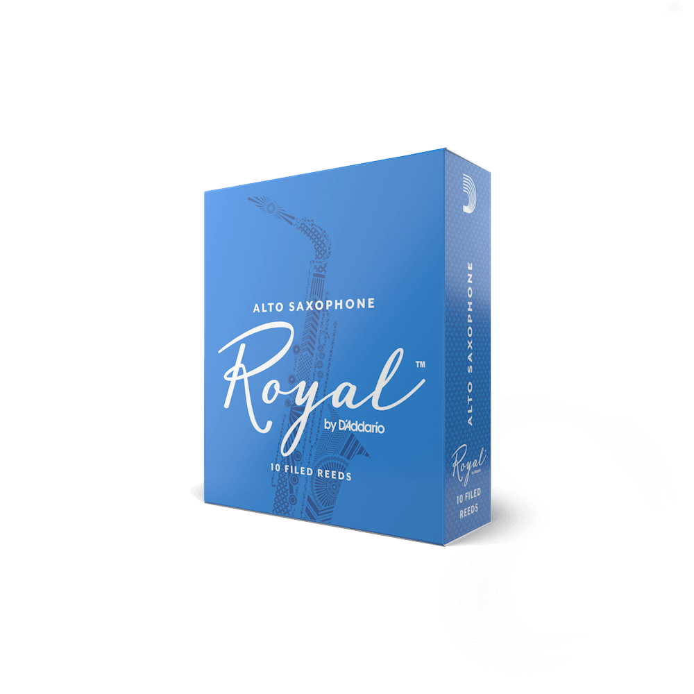 Royal by D'Addario Alto Sax Reeds, Strength 3.5, 10-pack – Musos Corner